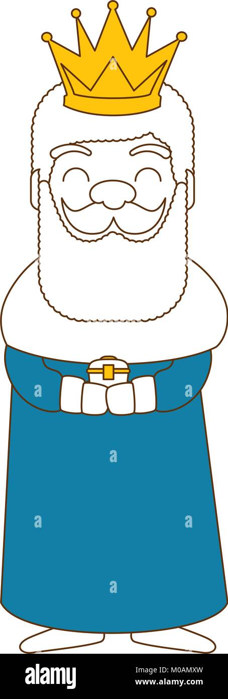 king wizard avatar character vector illustration design Stock Vector ...