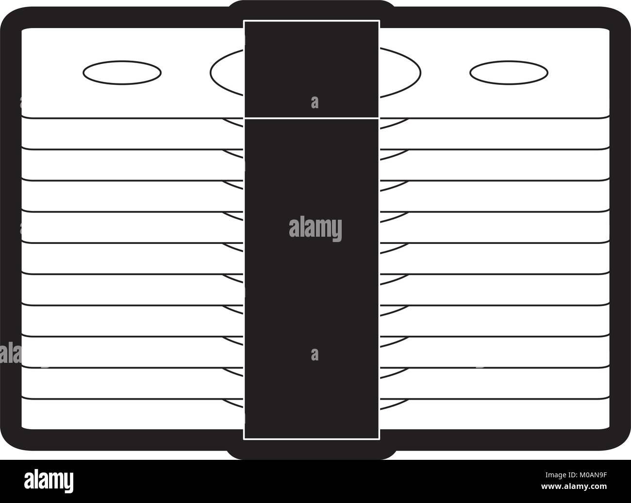 Wad of bills Stock Vector Images - Alamy