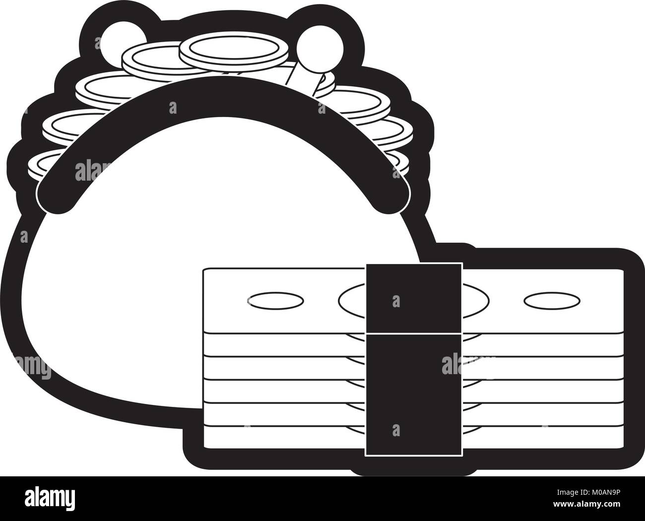 coin purse icon Stock Vector Image & Art - Alamy