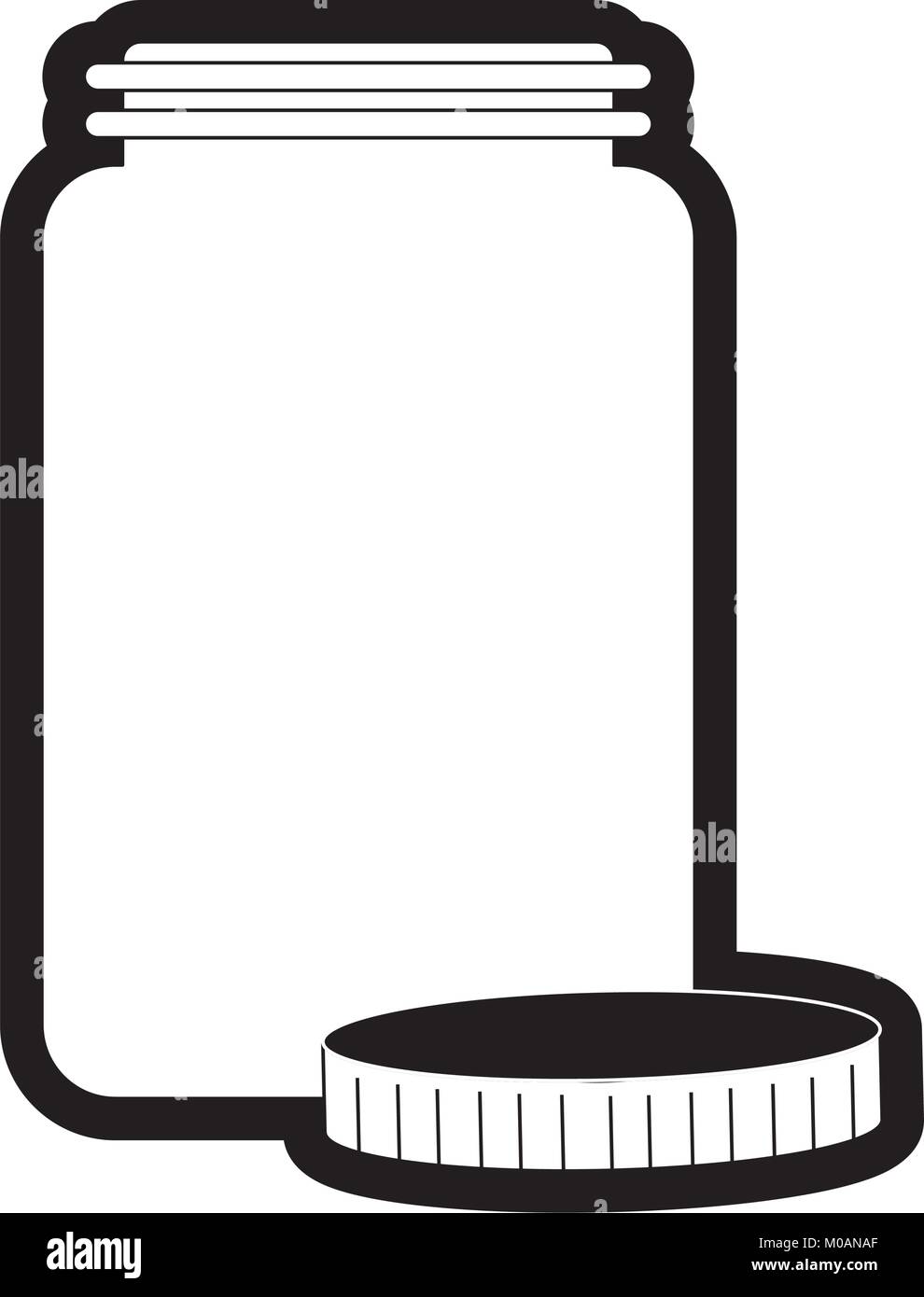 empty jar icon Stock Vector Image & Art - Alamy