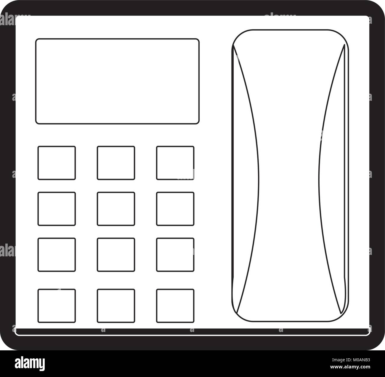 office telephone icon Stock Vector Image & Art - Alamy