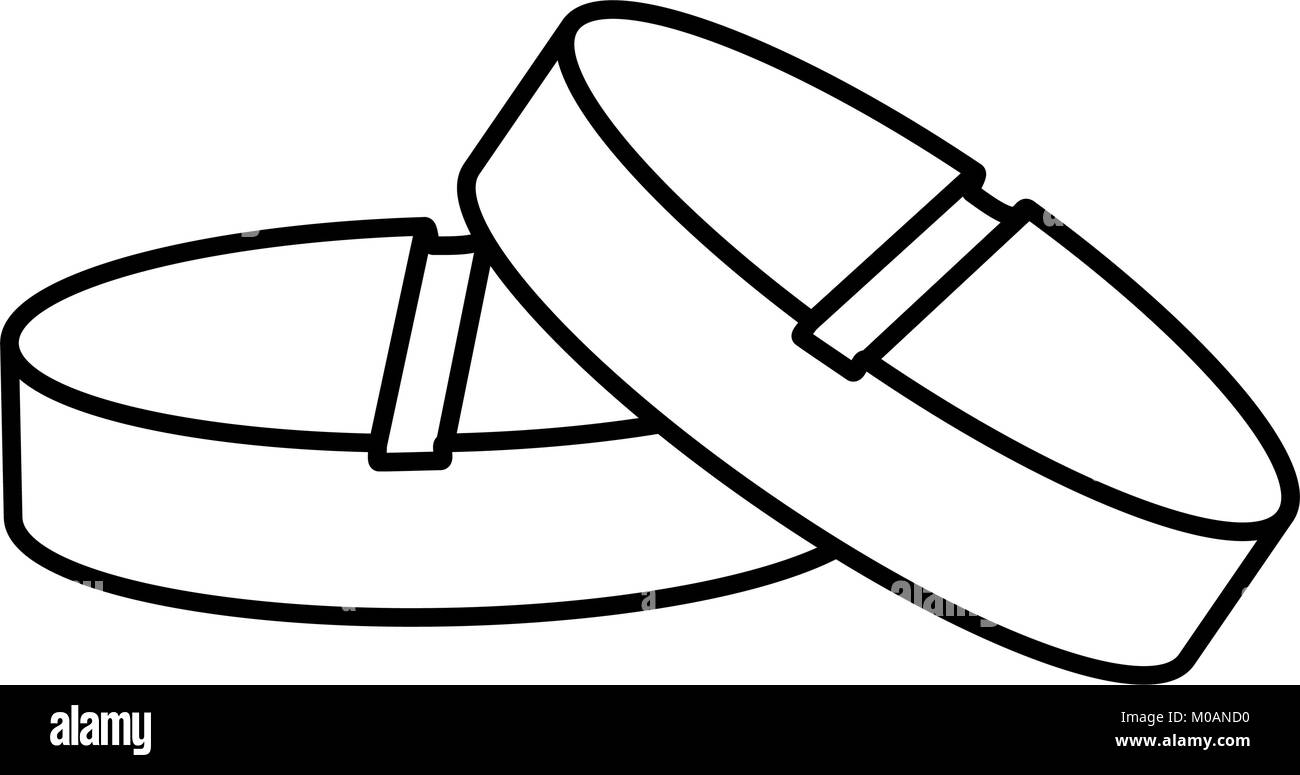 The pill contraception isolated Stock Vector Images - Alamy