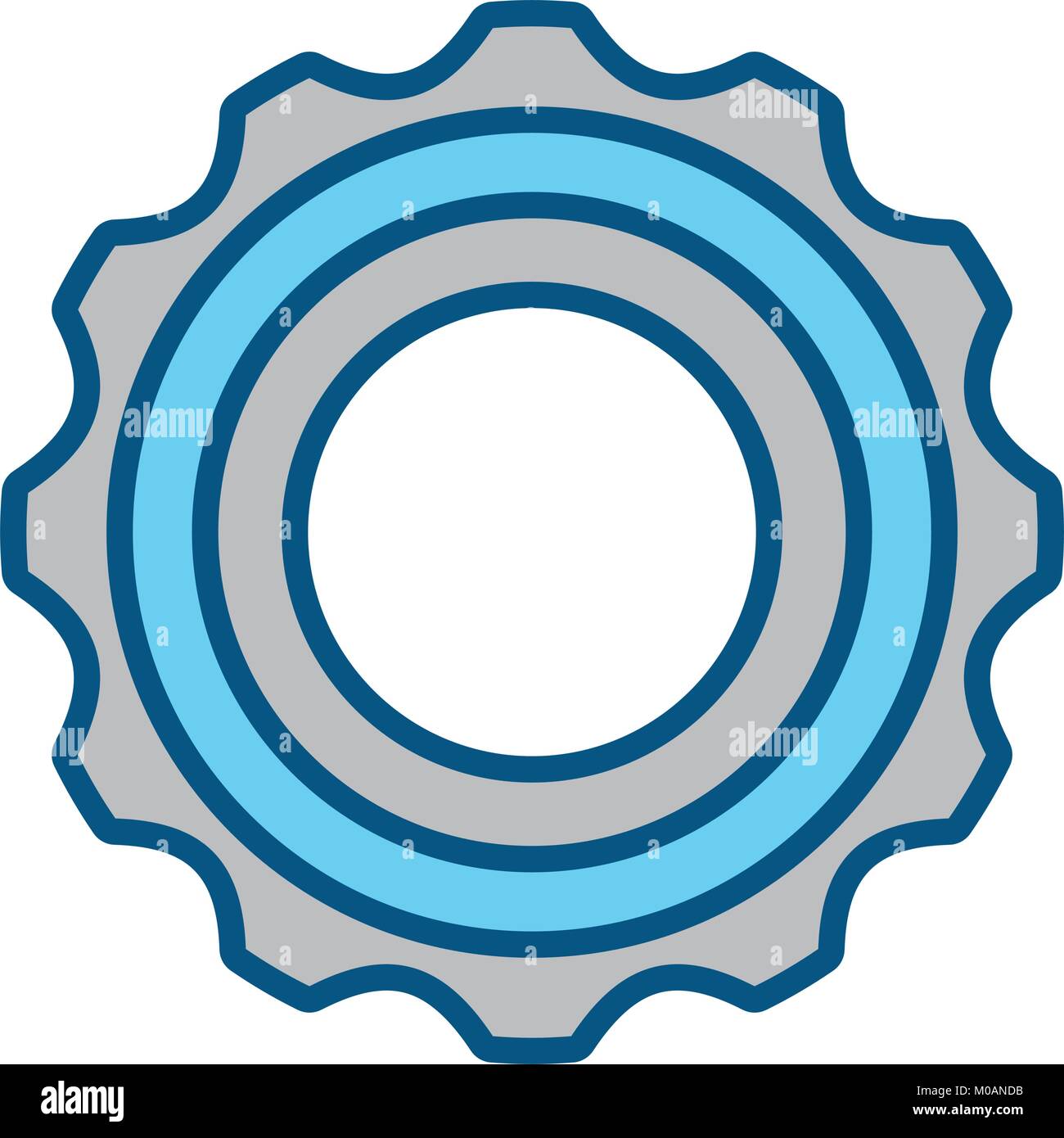 gear wheel icon image Stock Vector Image & Art - Alamy