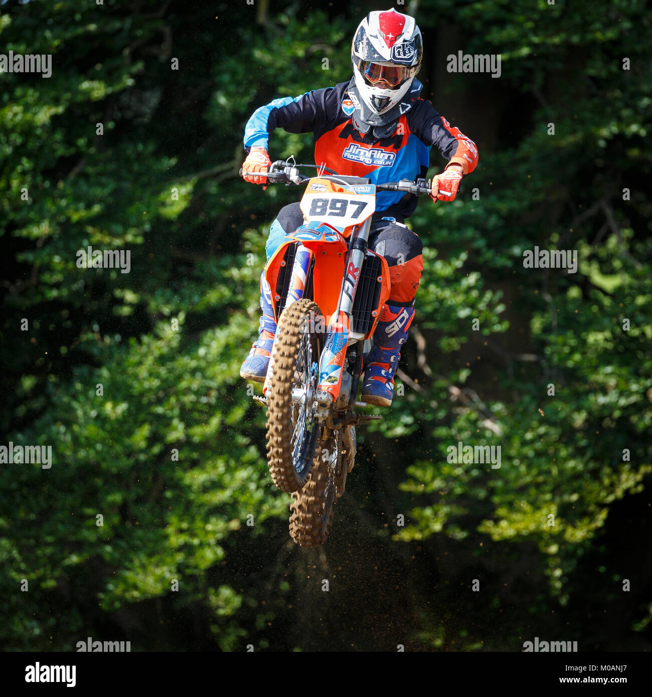 Harry Clark on the jim Aim KTM 250 at the NGR & ACU Eastern EVO ...