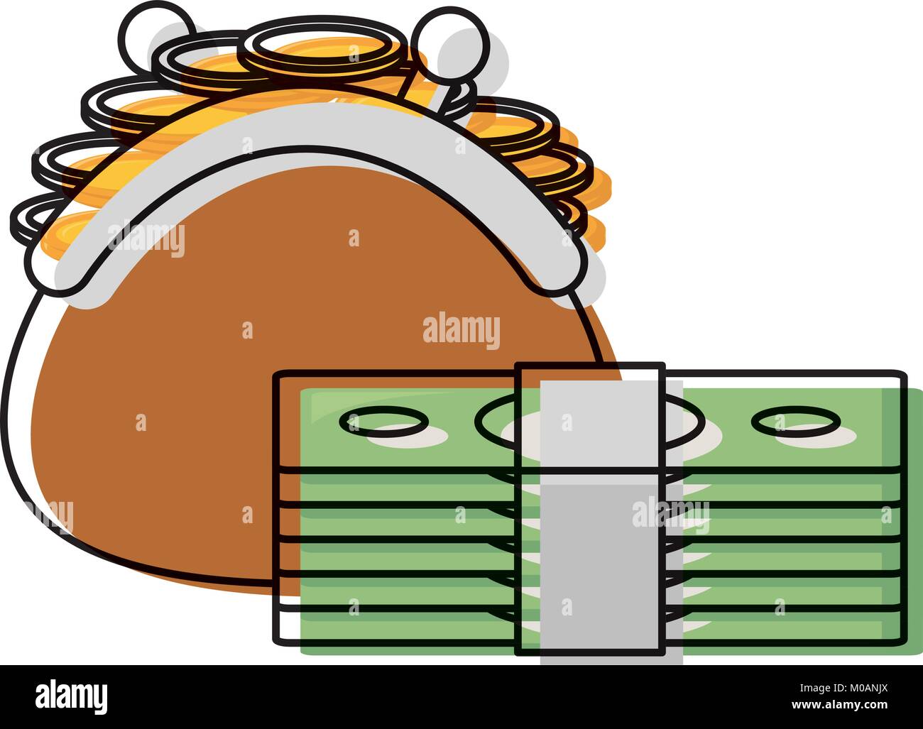 coin purse icon Stock Vector Image & Art - Alamy