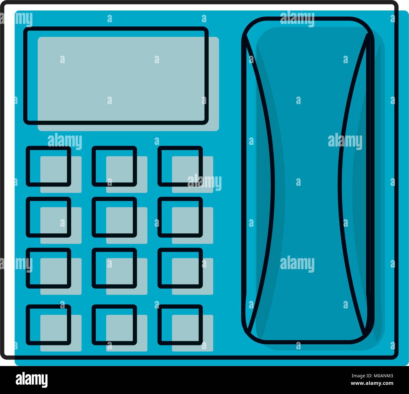 office telephone icon Stock Vector Image & Art - Alamy