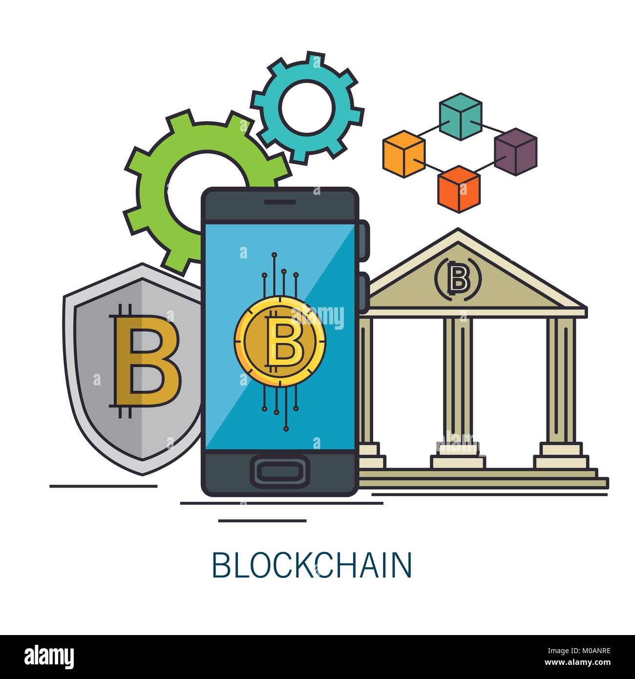 Digital money laundering Stock Vector Images - Alamy