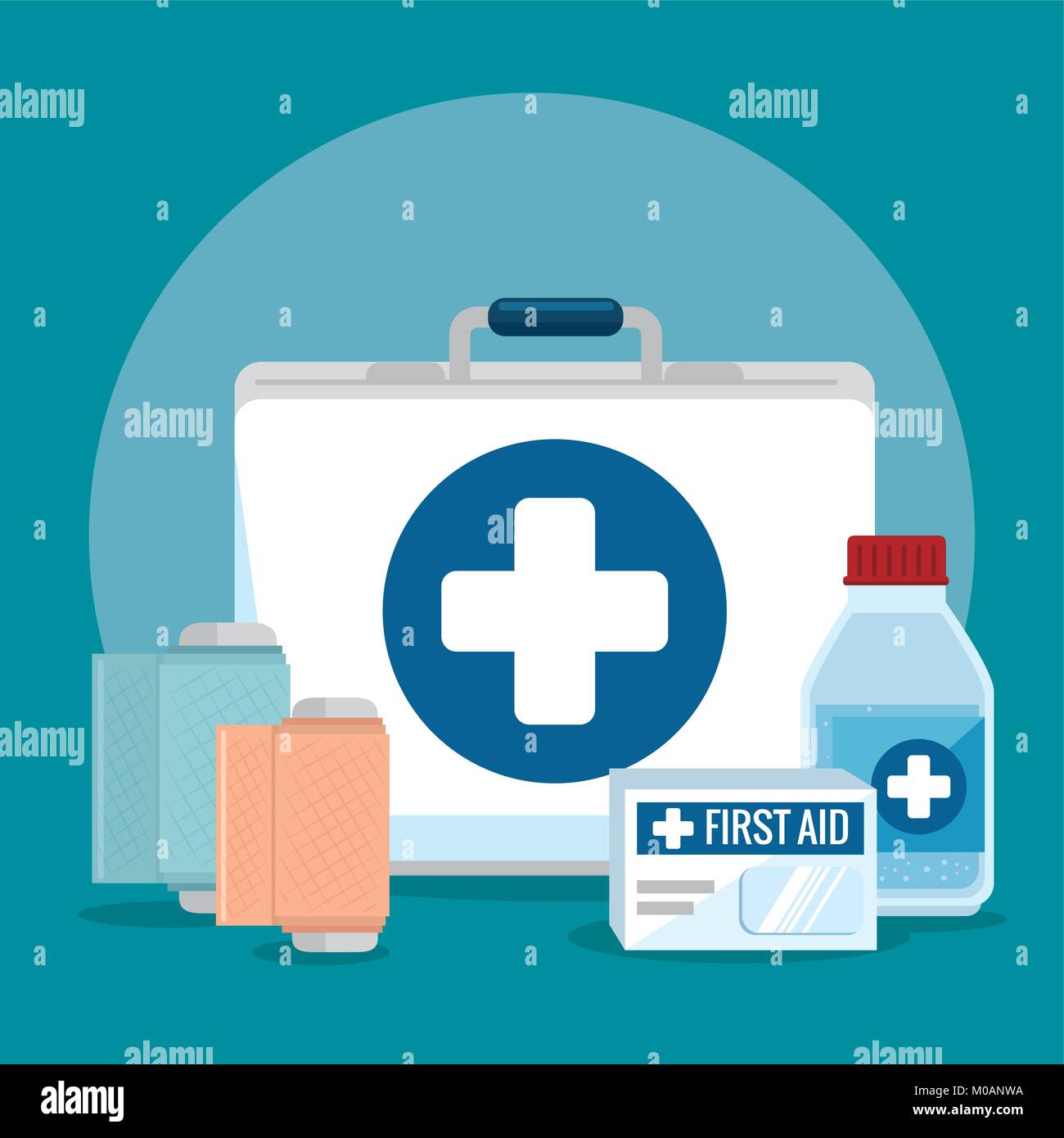 emergency first aid icons Stock Vector Image & Art - Alamy