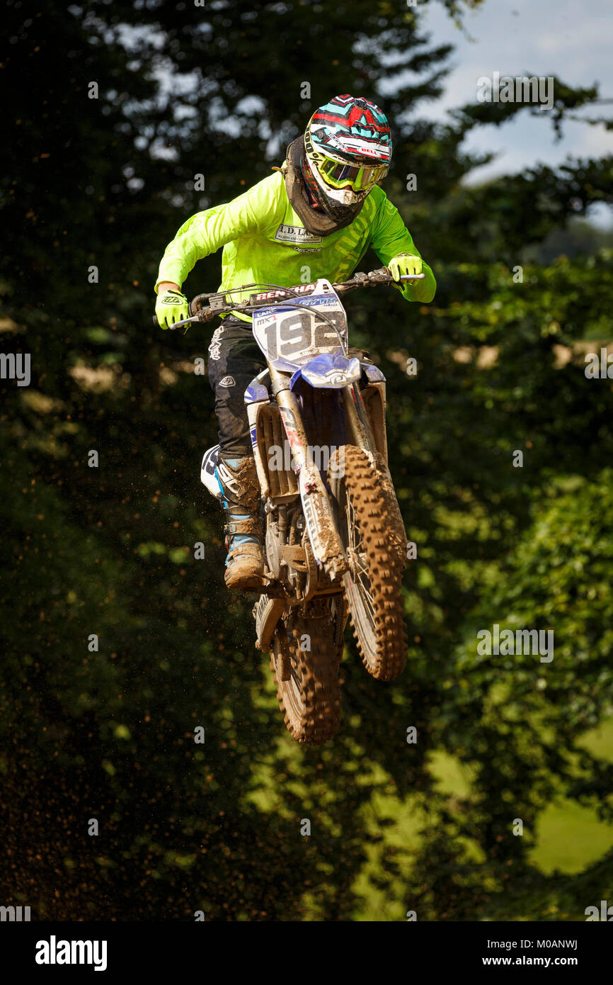 Gareth Lane on the R D Lane Building Yamaha 450 at the NGR & ACU ...