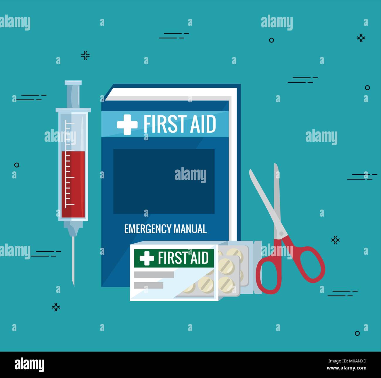 emergency first aid icons Stock Vector Image & Art - Alamy