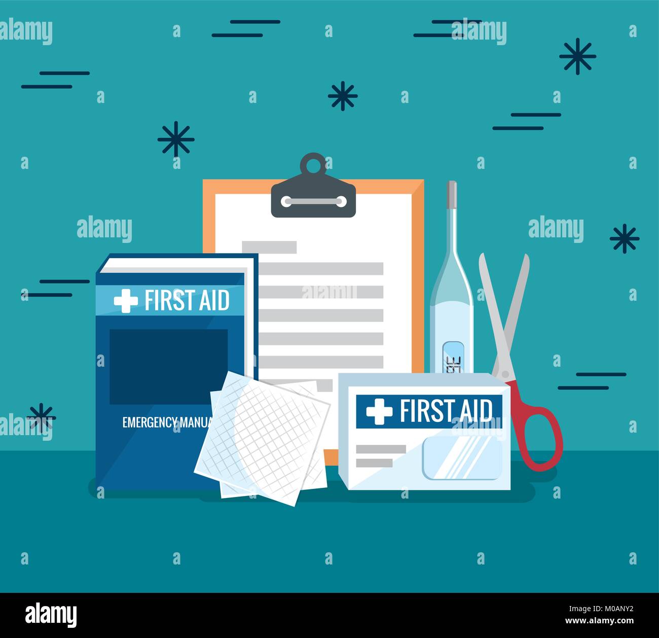 emergency first aid icons Stock Vector Image & Art - Alamy
