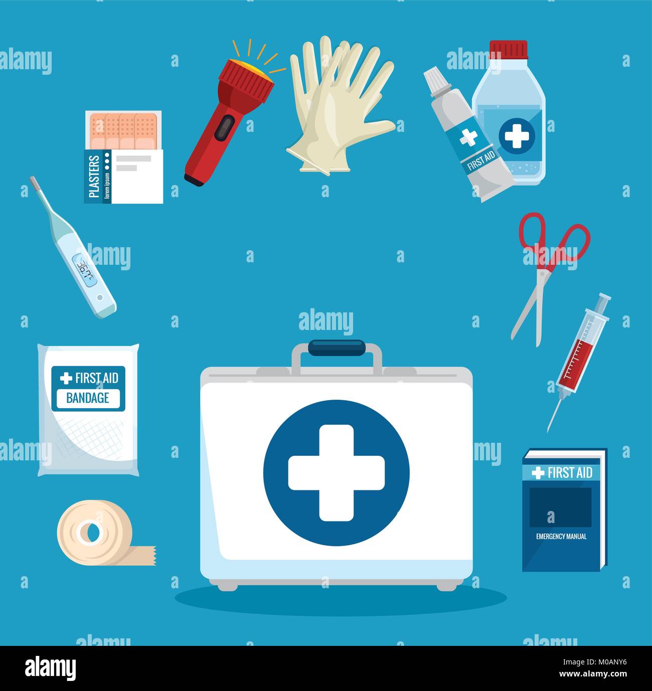 emergency first aid icons Stock Vector Image & Art - Alamy