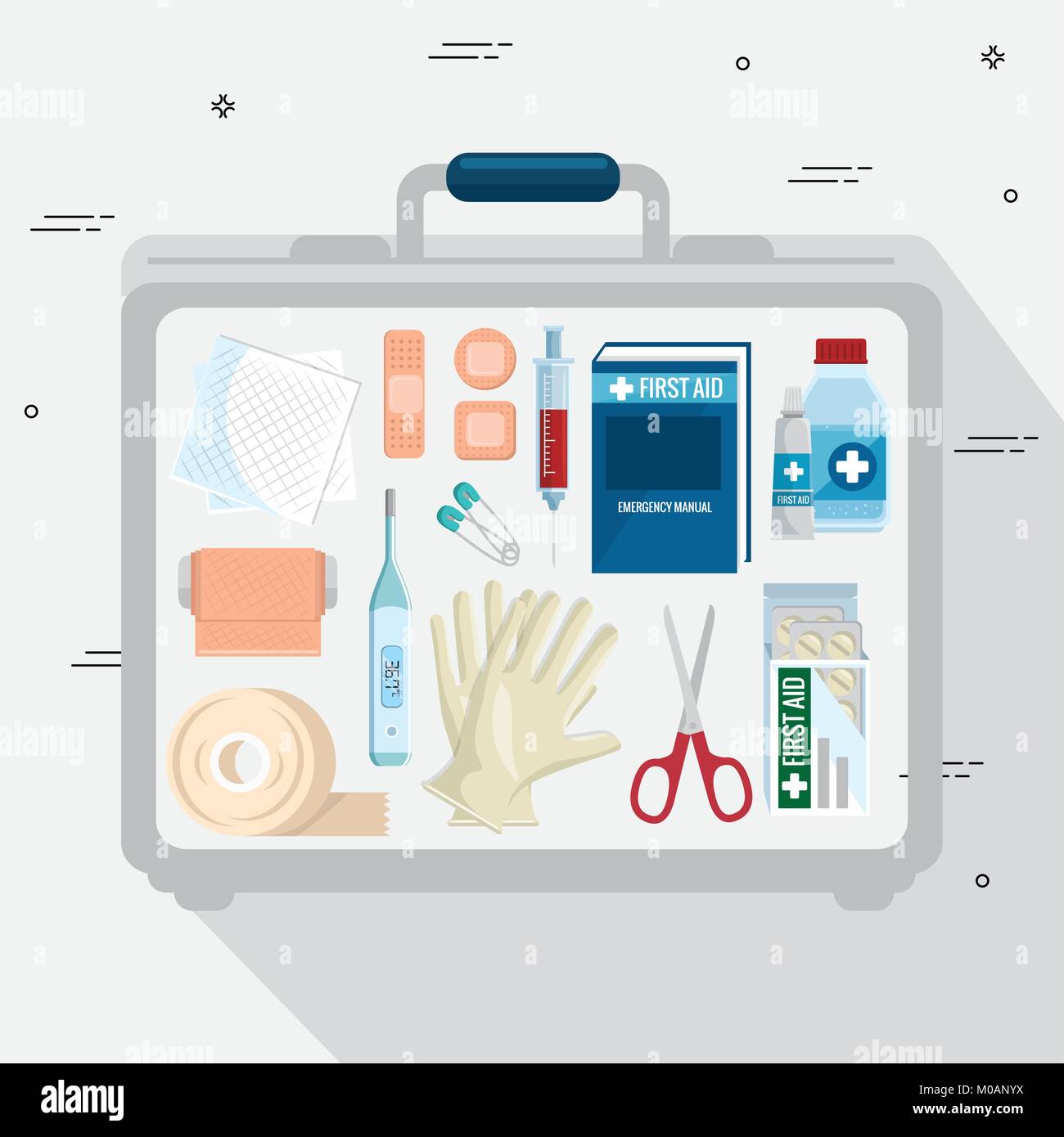 emergency first aid icons Stock Vector Image & Art - Alamy