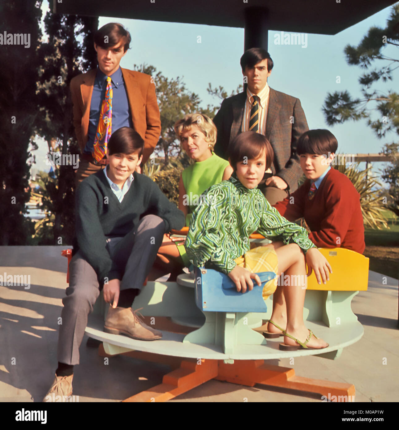 THE COWSILLS American pop group about 1966 Stock Photo - Alamy