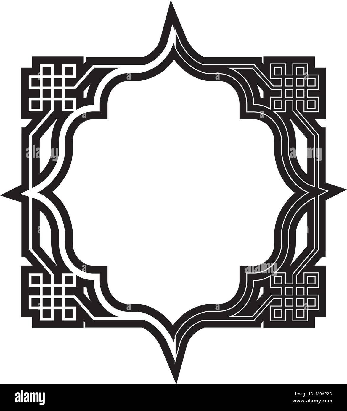 Arabic style frame icon Stock Vector Image & Art - Alamy