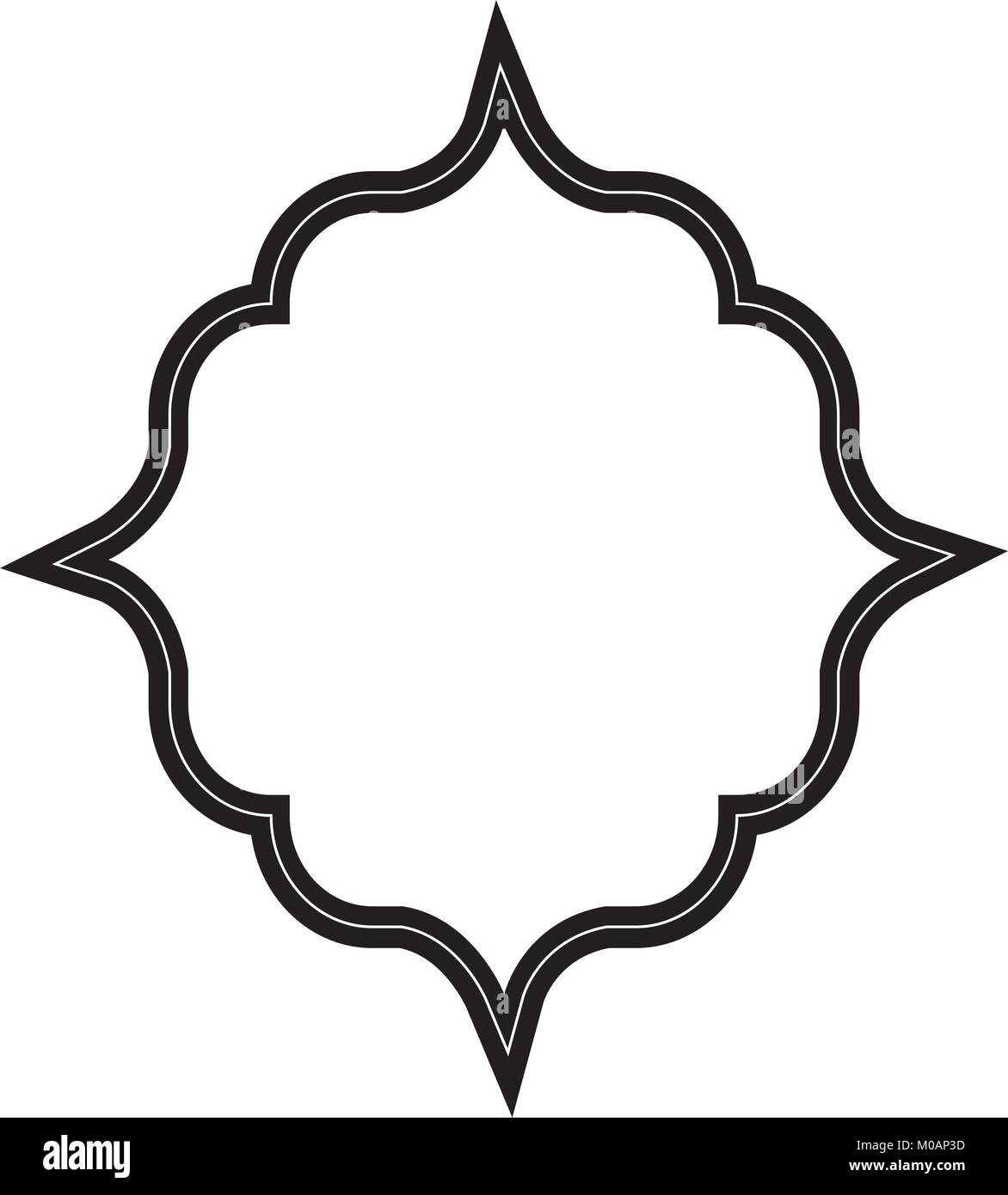 Arabic style frame icon Stock Vector Image & Art - Alamy