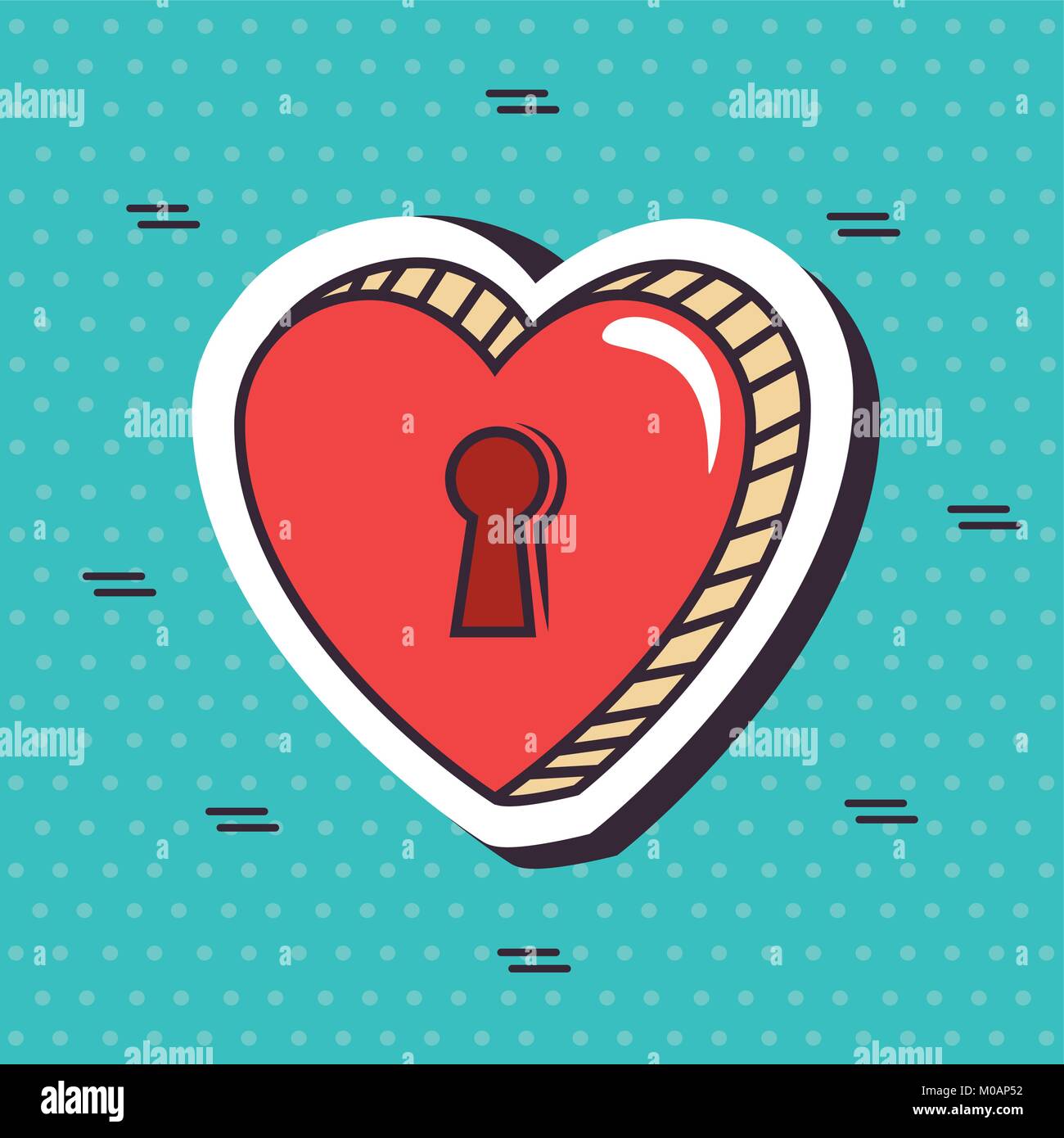 Love Cute Pop Art Stock Vector Image And Art Alamy