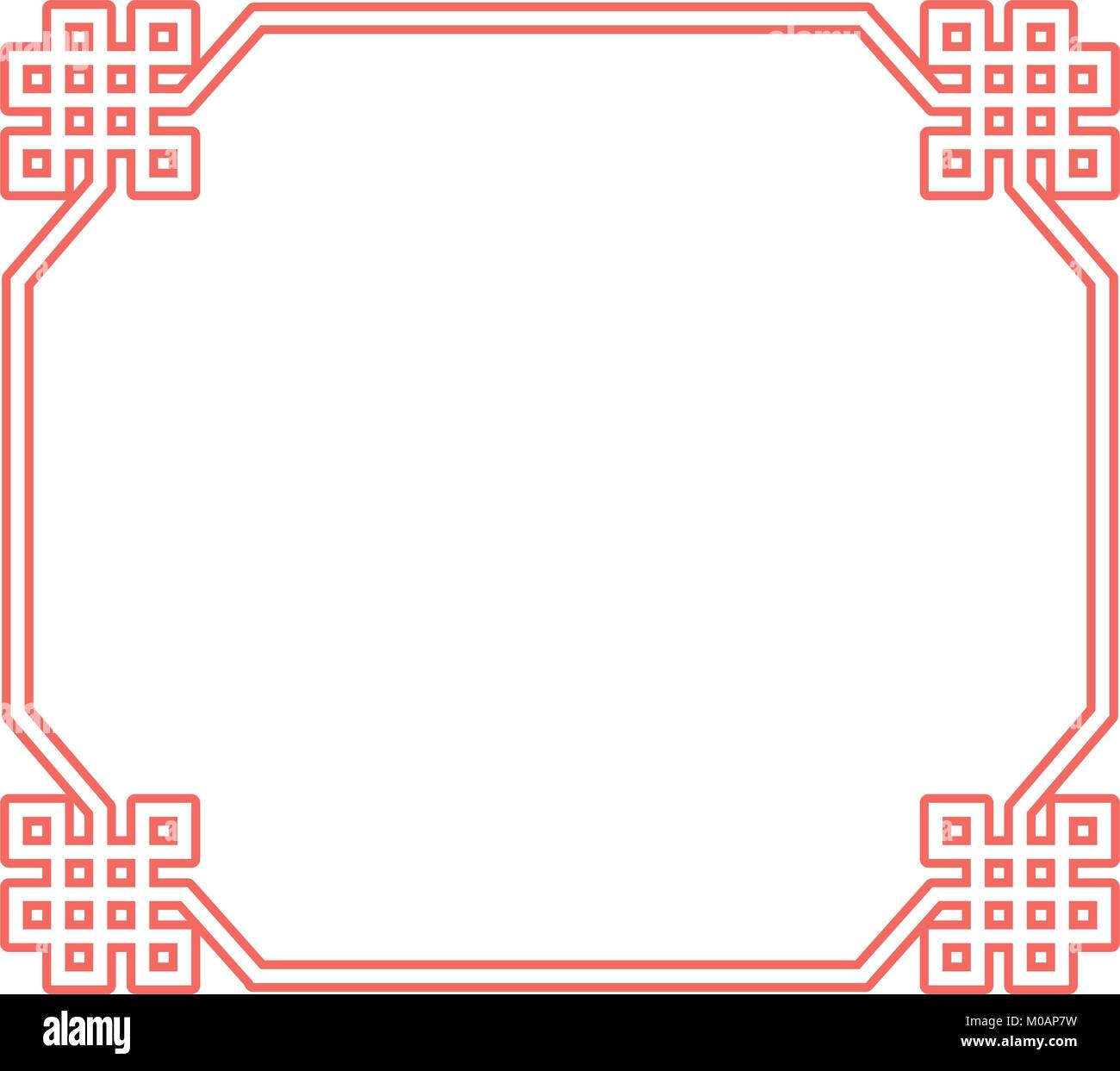 Asian Border Vector High Resolution Stock Photography and Images - Alamy