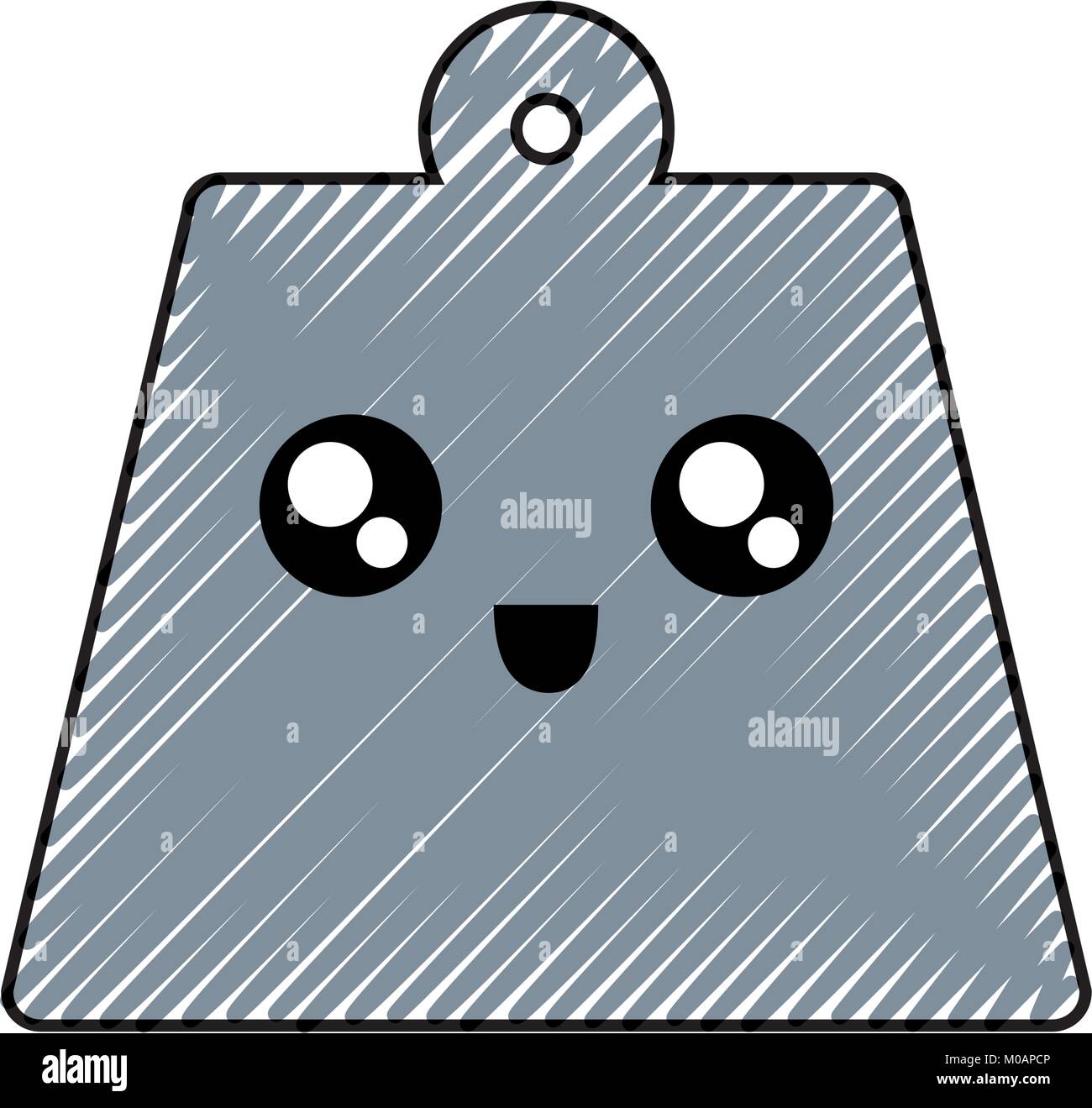kawaii weight icon image Stock Vector Image & Art - Alamy