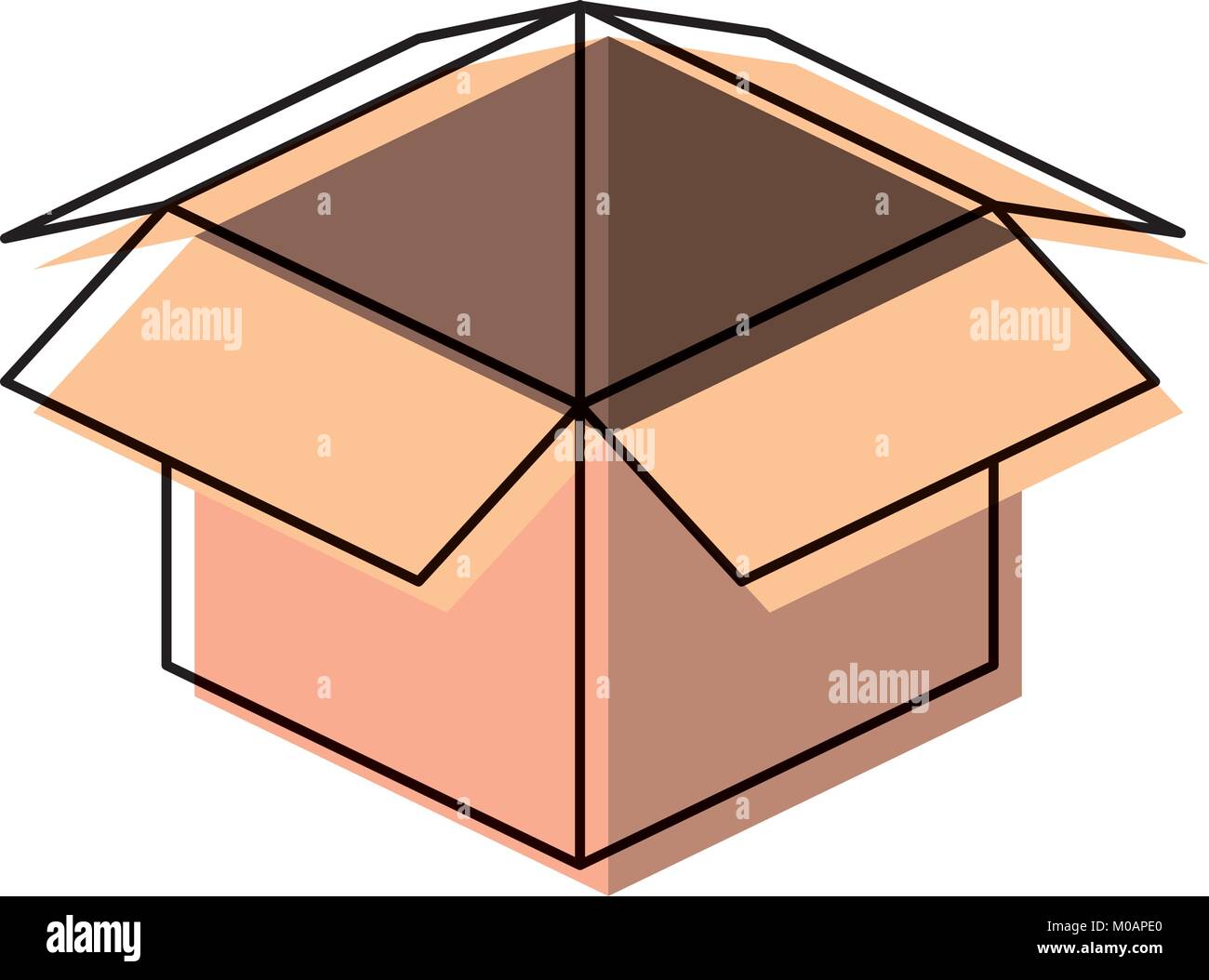 carton box icon Stock Vector Image & Art - Alamy