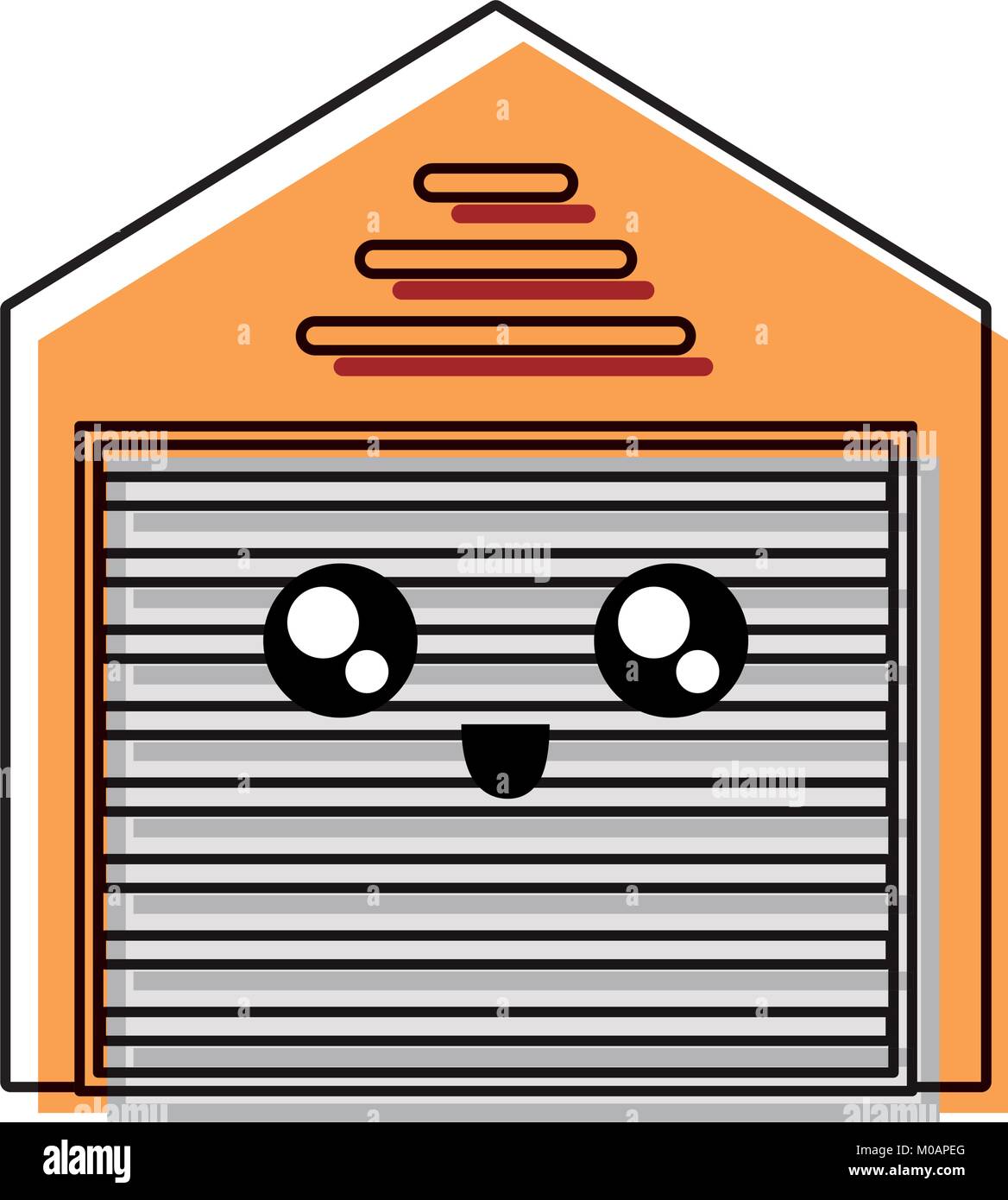 kawaii warehouse icon Stock Vector Image & Art - Alamy