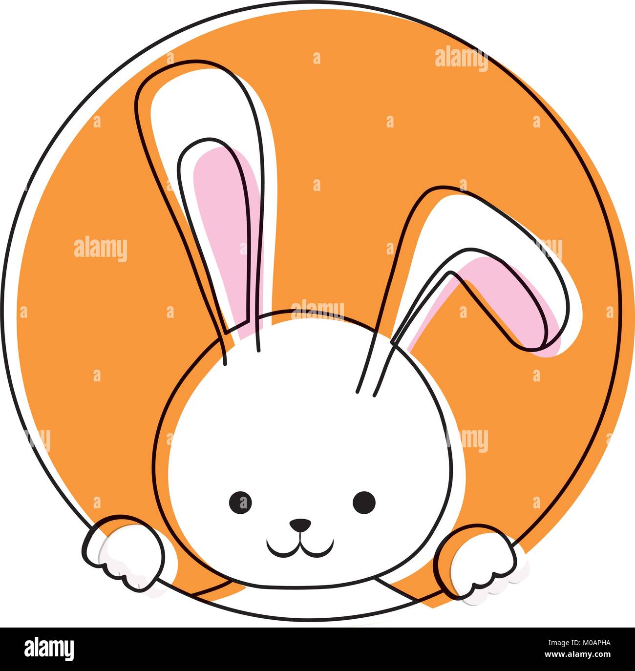 cute bunny icon Stock Vector Image & Art - Alamy
