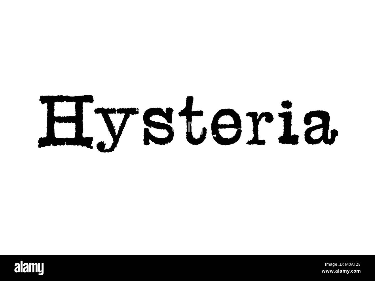 Hysteria psychology hi-res stock photography and images - Alamy