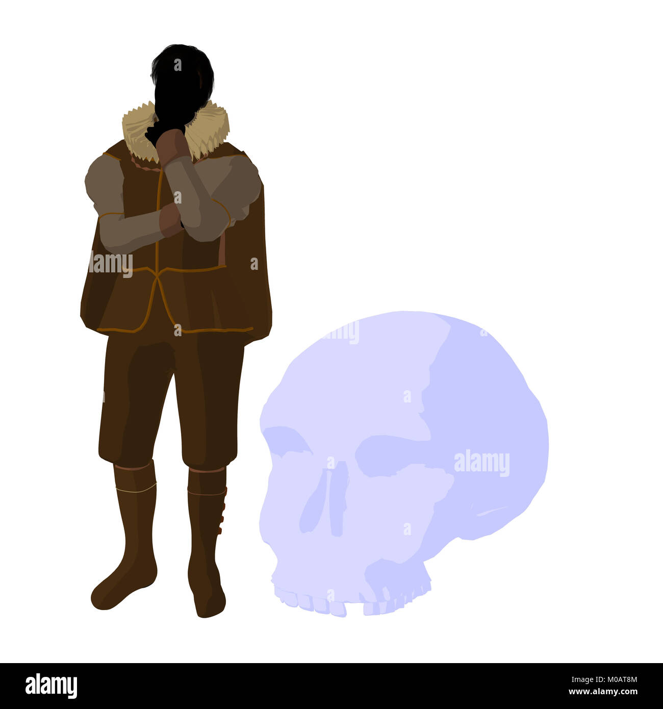 William Shakespeare Skull Stock Photos & William Shakespeare Skull ...