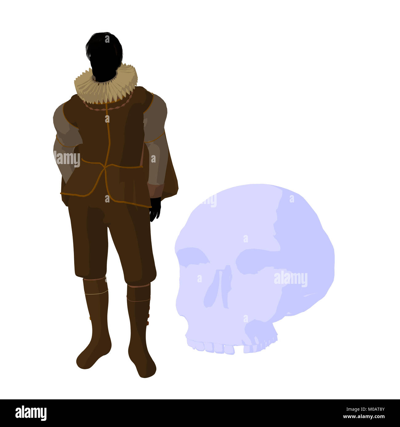 William Shakespeare Skull High Resolution Stock Photography and Images ...