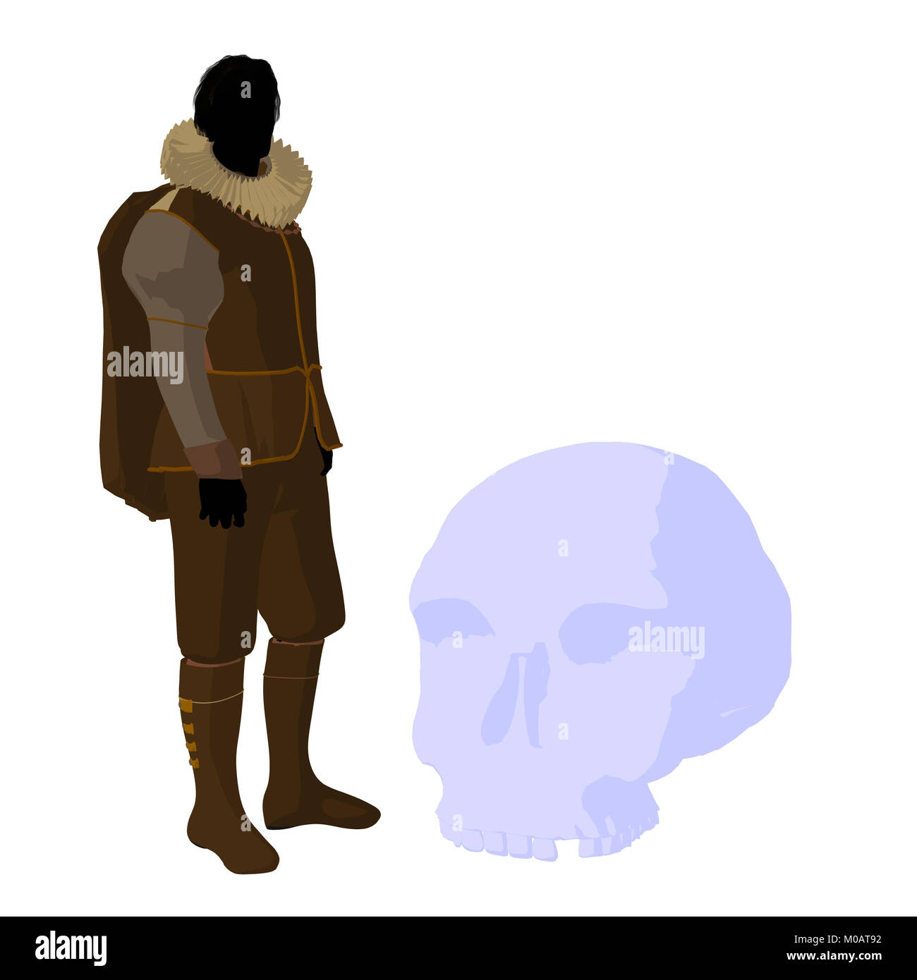 William Shakespeare Skull High Resolution Stock Photography and Images ...