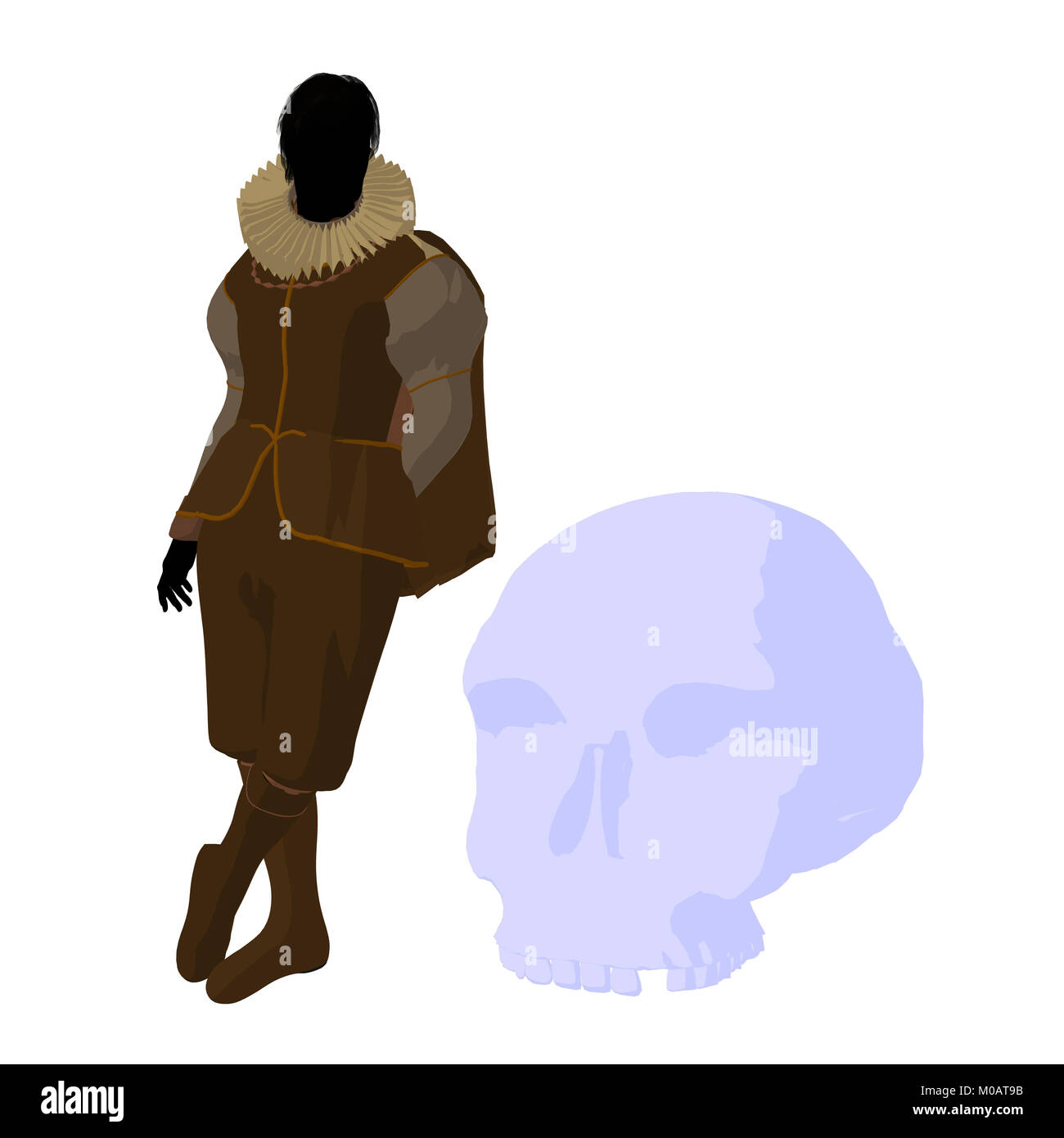 William Shakespeare Skull Stock Photos & William Shakespeare Skull ...