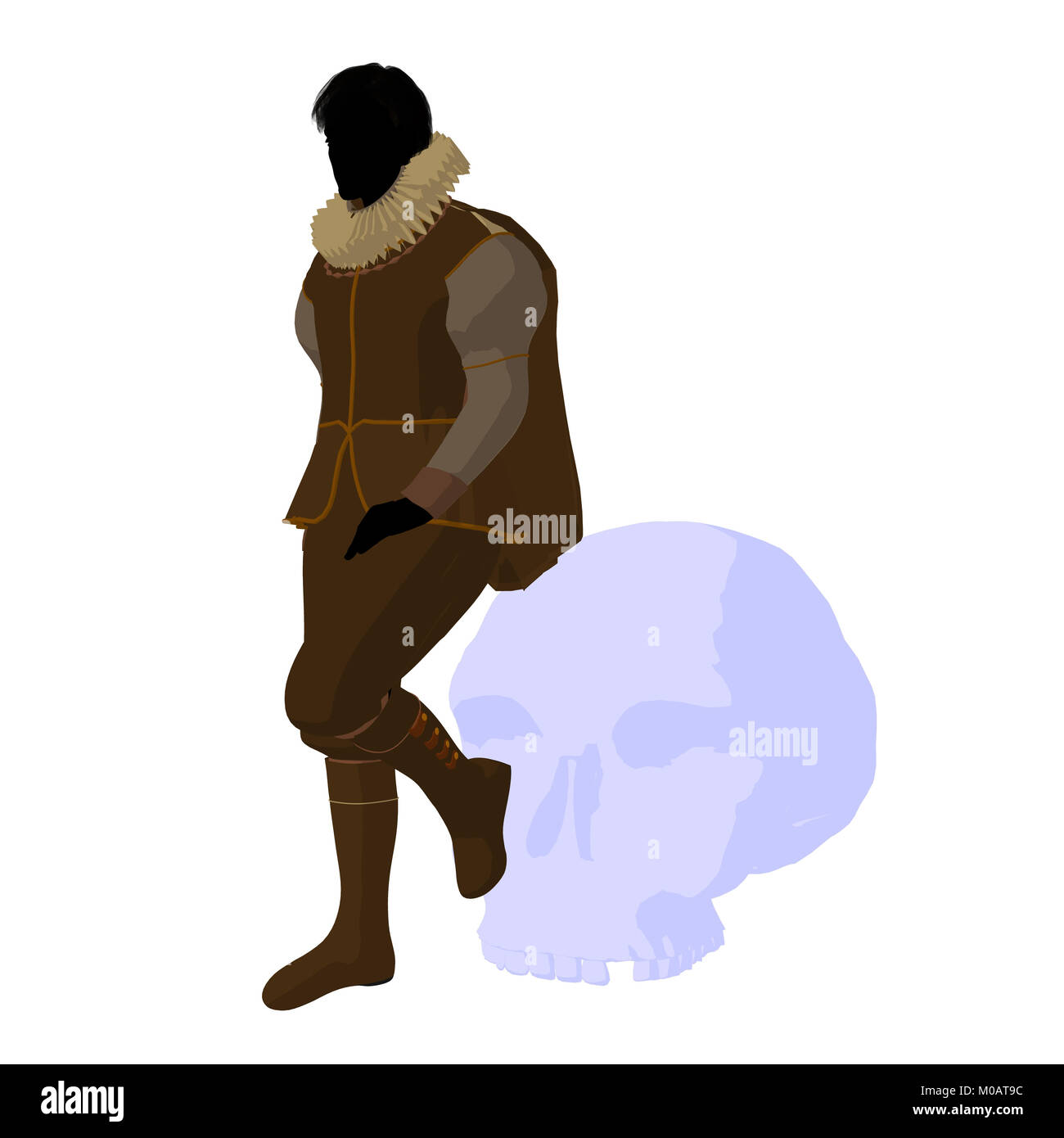 William Shakespeare Skull High Resolution Stock Photography and Images ...