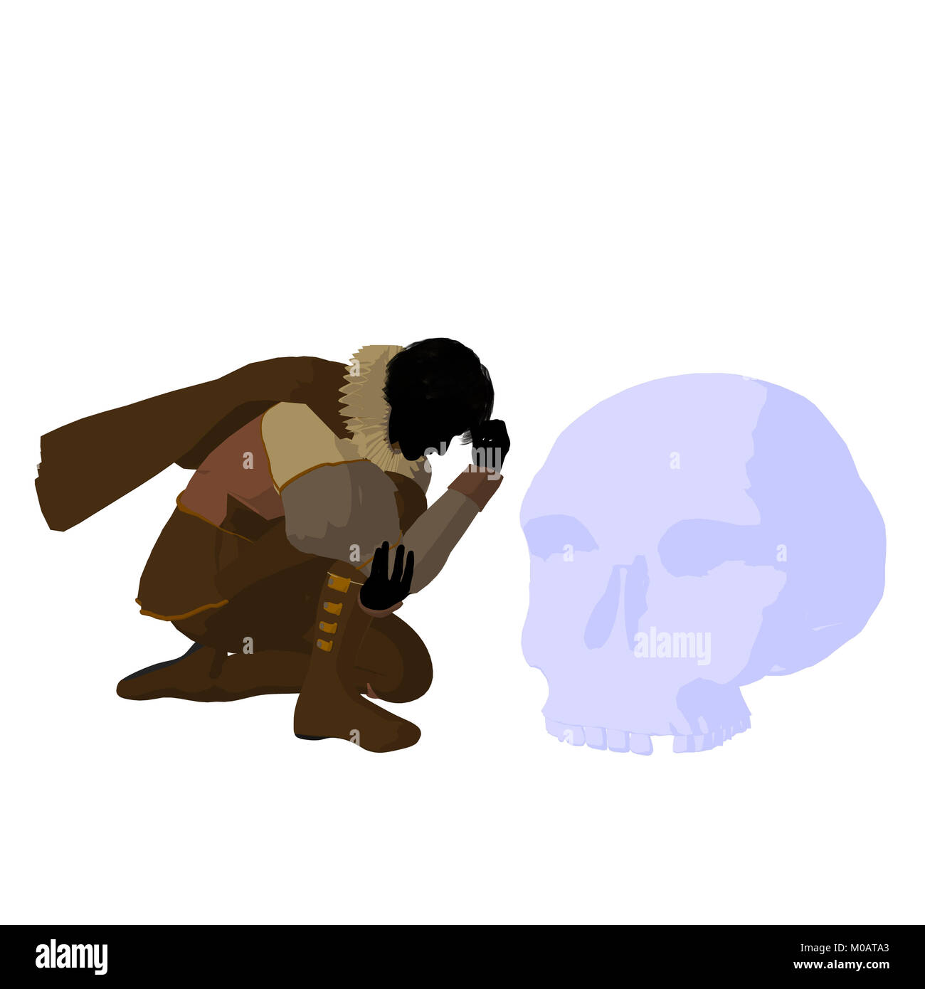 William shakespeare skull Cut Out Stock Images & Pictures - Alamy