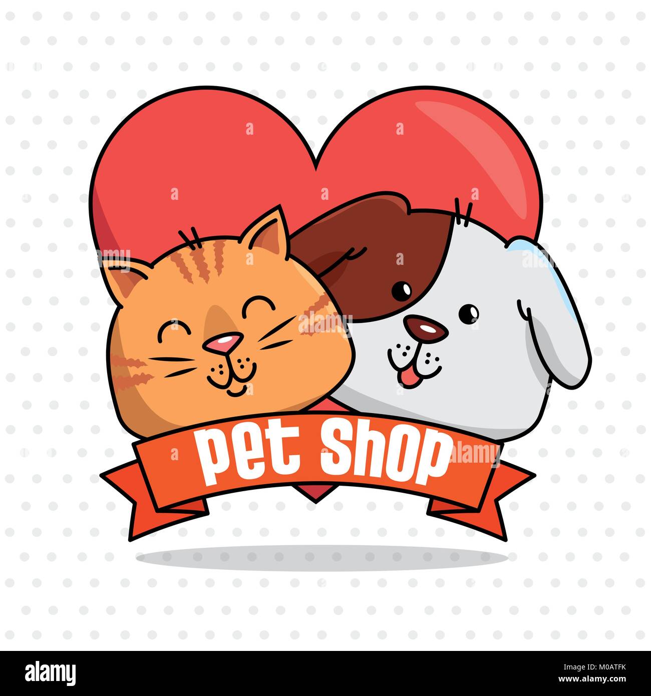 group mascots pet shop Stock Vector Image & Art - Alamy