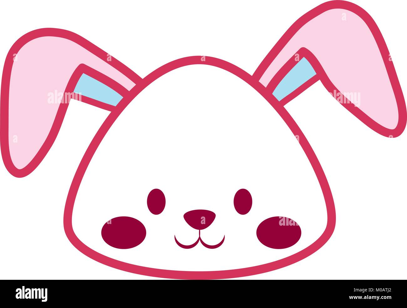 cartoon cute rabbit icon Stock Vector Image & Art - Alamy