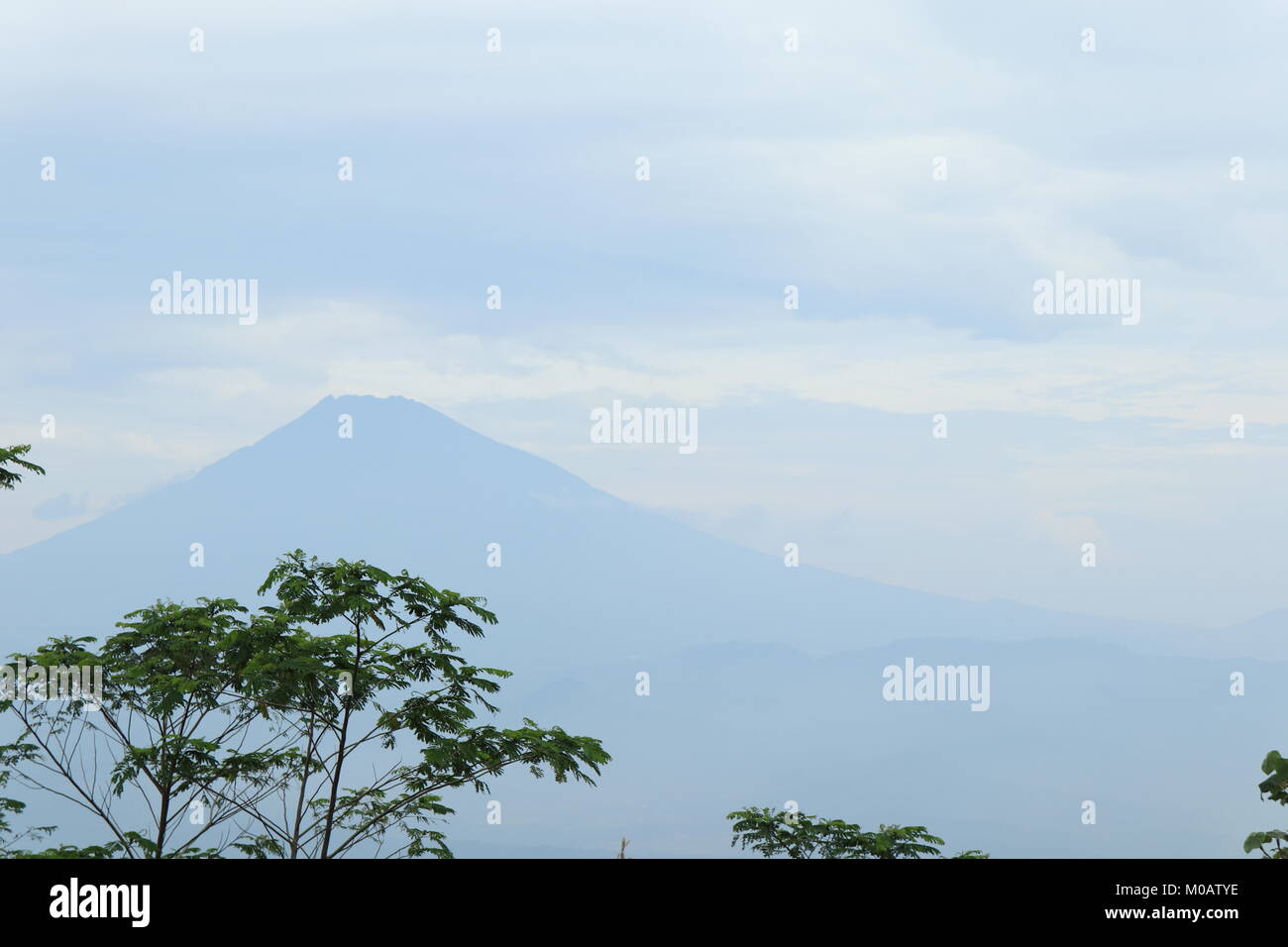 The Mountain Sumbing Stock Photo - Alamy
