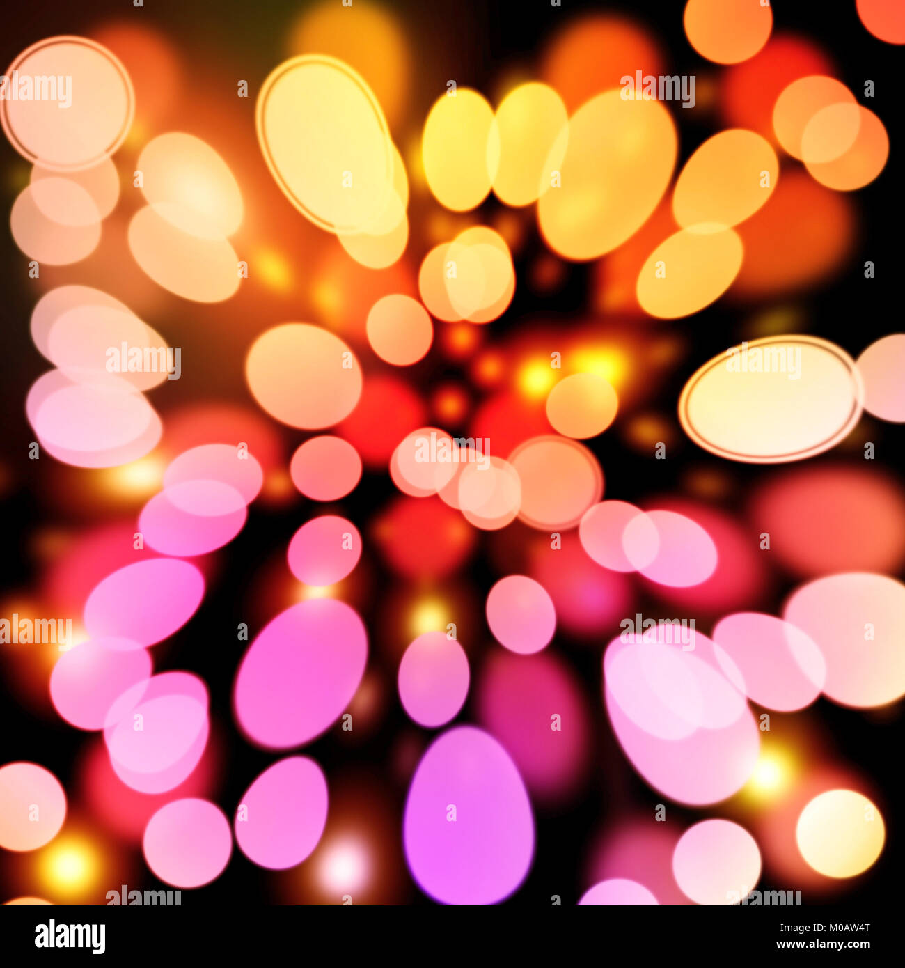 Abstract coloring background of the bokeh with visual wave and lighting ...