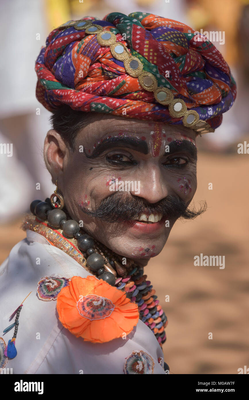 The colourful turbans of Rajasthan, India Stock Photo - Alamy