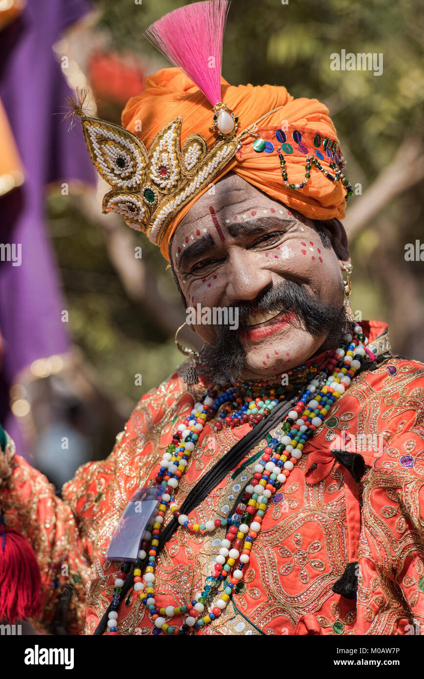The colourful turbans of Rajasthan, India Stock Photo - Alamy
