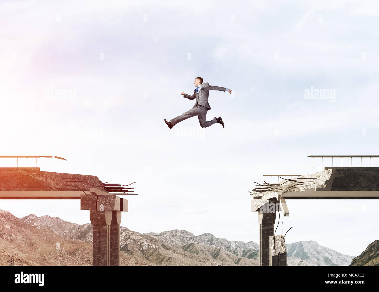 Problems and difficulties overcoming concept Stock Photo - Alamy