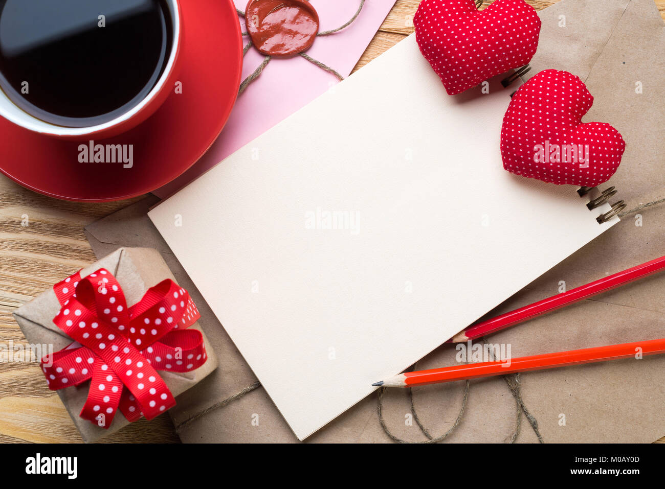 Writing love confession Stock Photo - Alamy