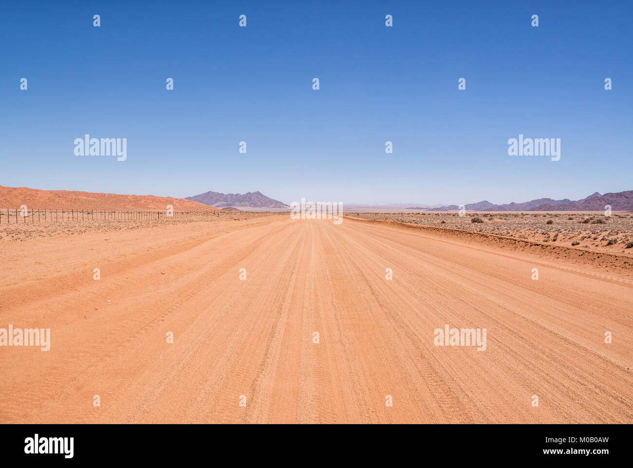 A wide open desert landscape in Namibia Stock Photo - Alamy