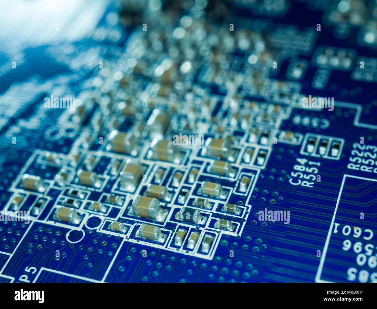 Microchip pattern hi-res stock photography and images - Alamy
