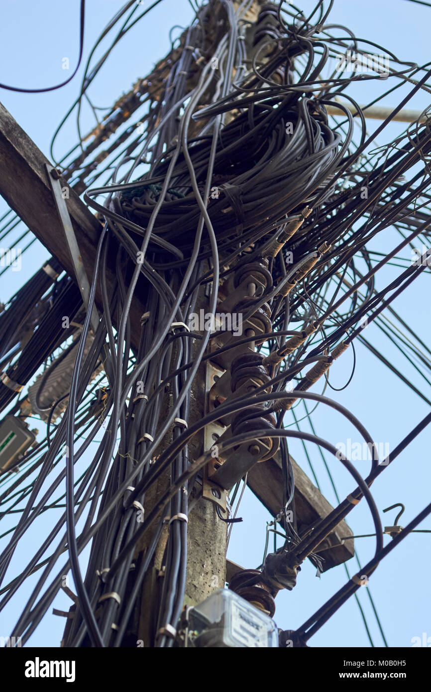 Utility lines hi-res stock photography and images - Alamy