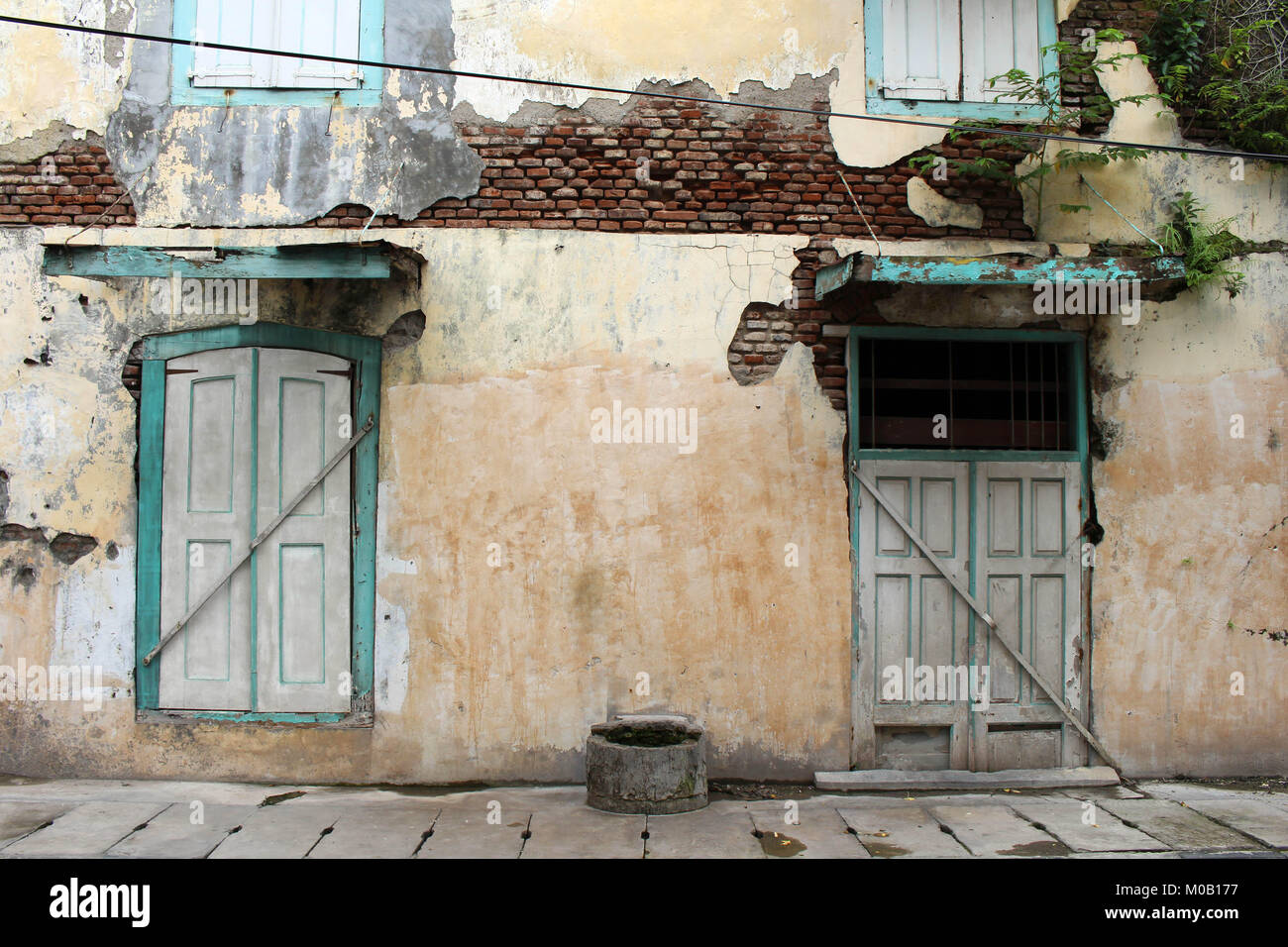 The doors and windows around Kota Lama (Old Town), Semarang, Indonesia ...