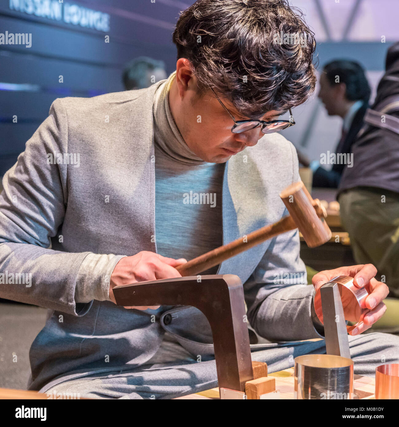 Detroit, Michigan - Craftspeople from the GO ON collaborative in Kyoto ...