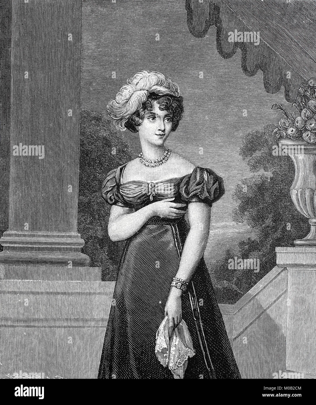 Marie-Caroline de Bourbon-Sicile, duchesse de Berry, Maria Carolina ...