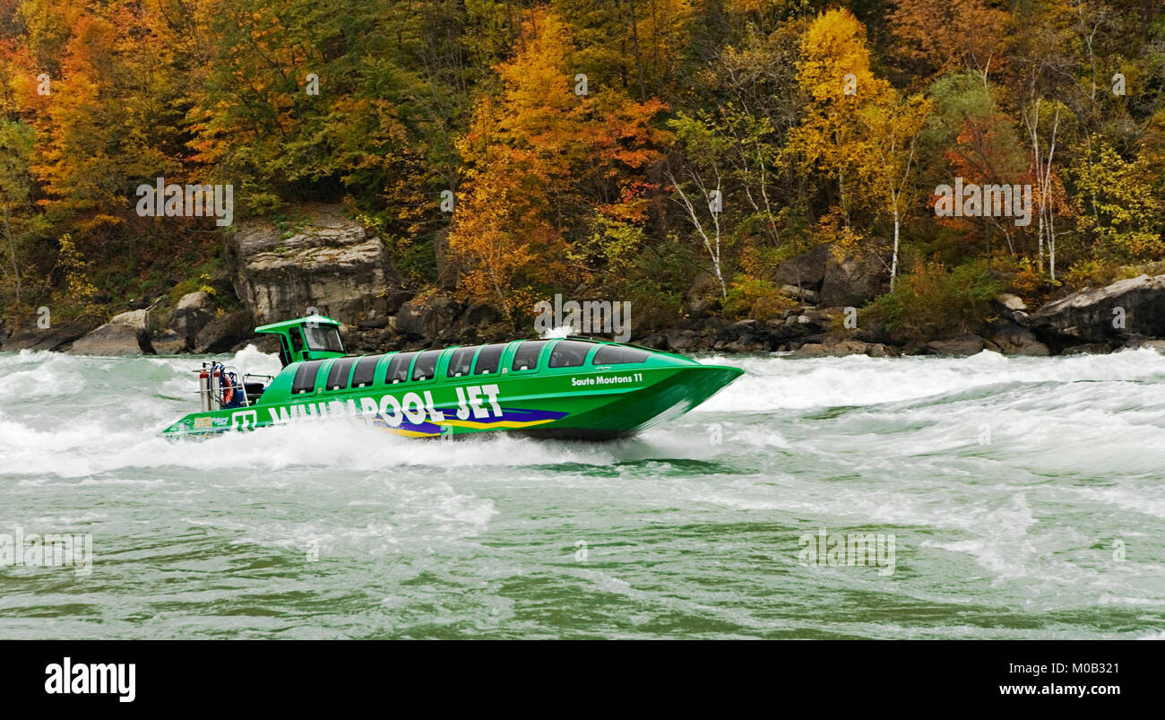 Niagara whirlpool jet boat hi-res stock photography and images - Alamy
