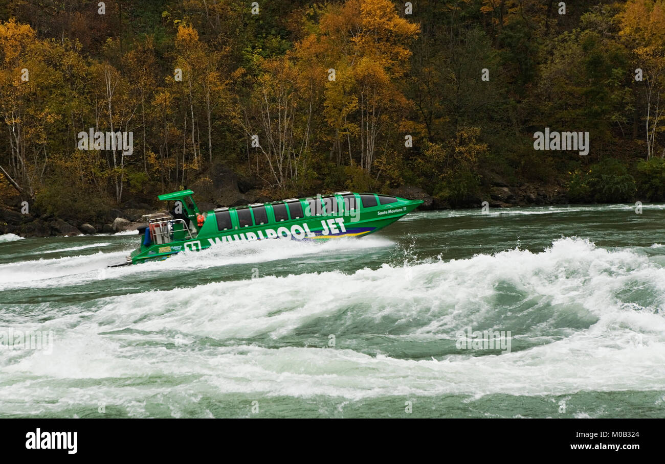Niagara whirlpool jet boat hi-res stock photography and images - Alamy