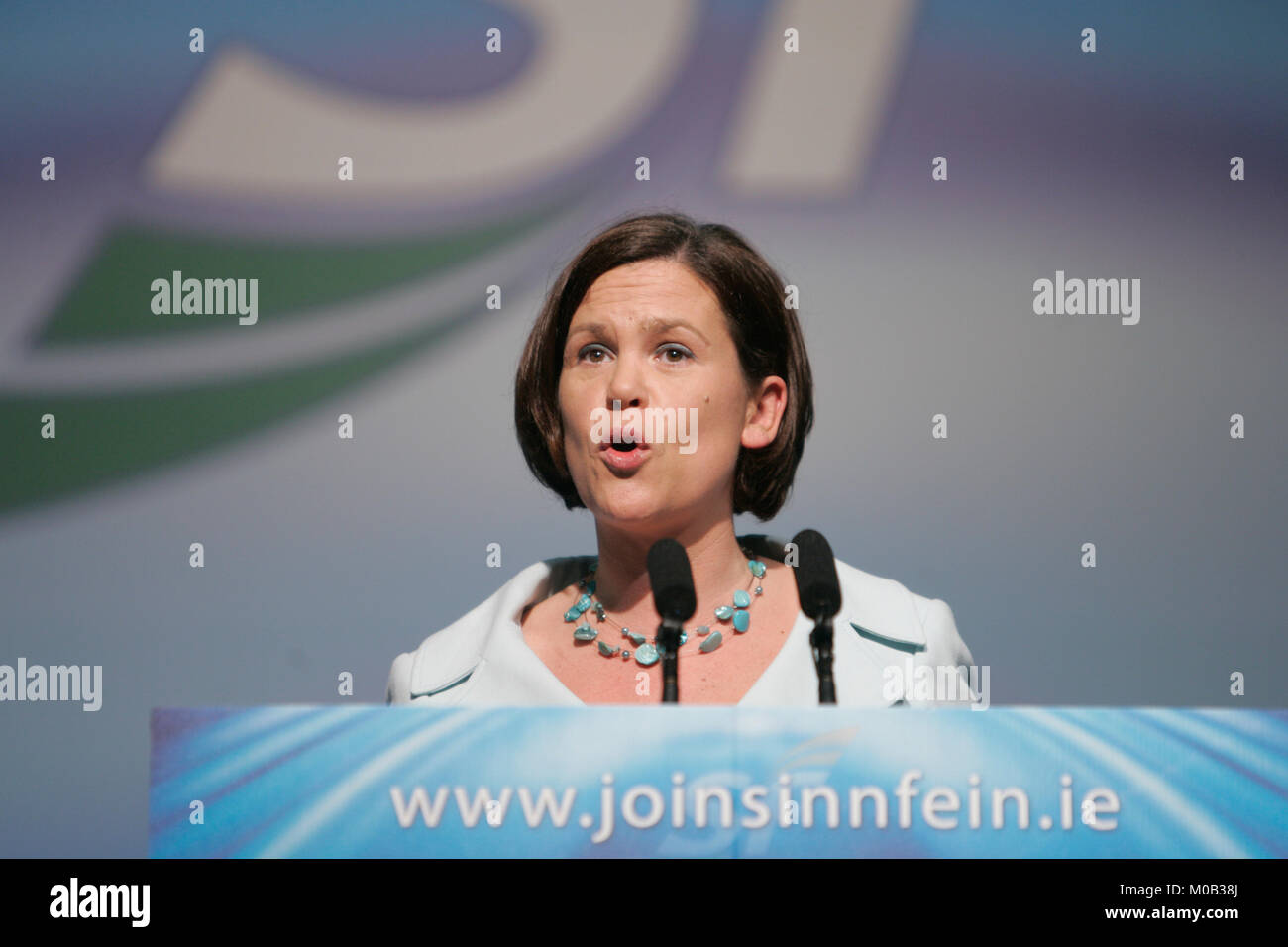 RN Collection: Mary Lou McDonald. Sinn Fein Vice President, Mary Lou Mc ...